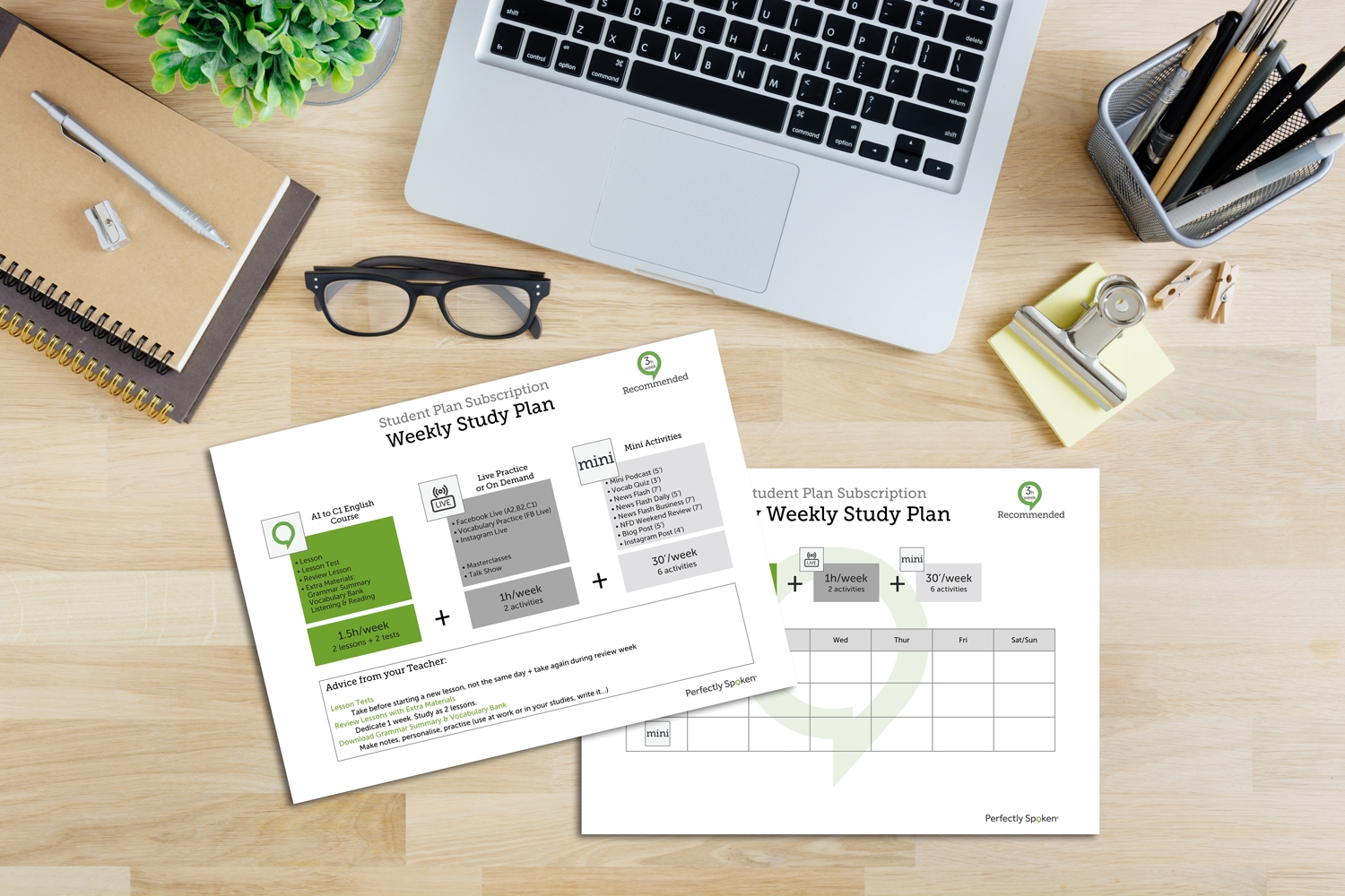 Student Plan - Perfectly Spoken